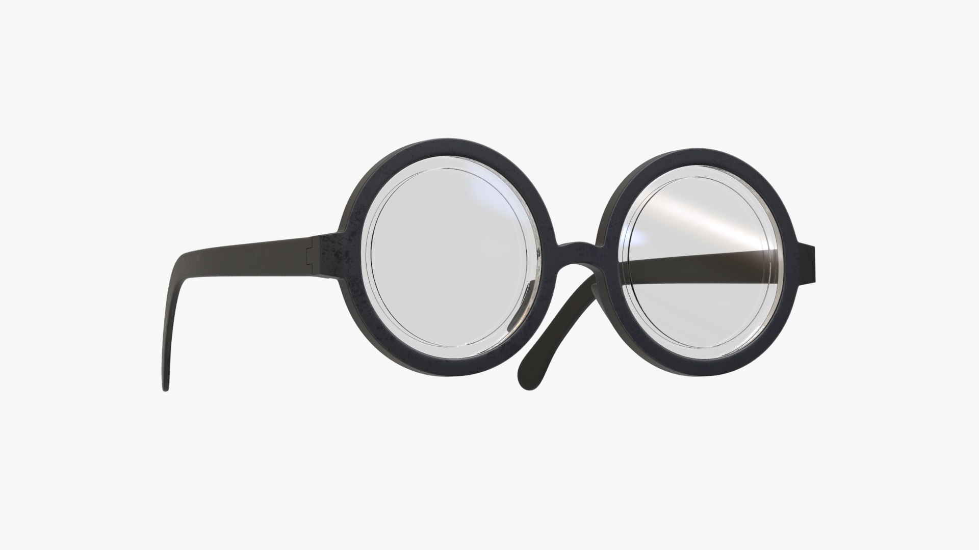 3D Nerd Geek Eyeglasses - TurboSquid 1449143