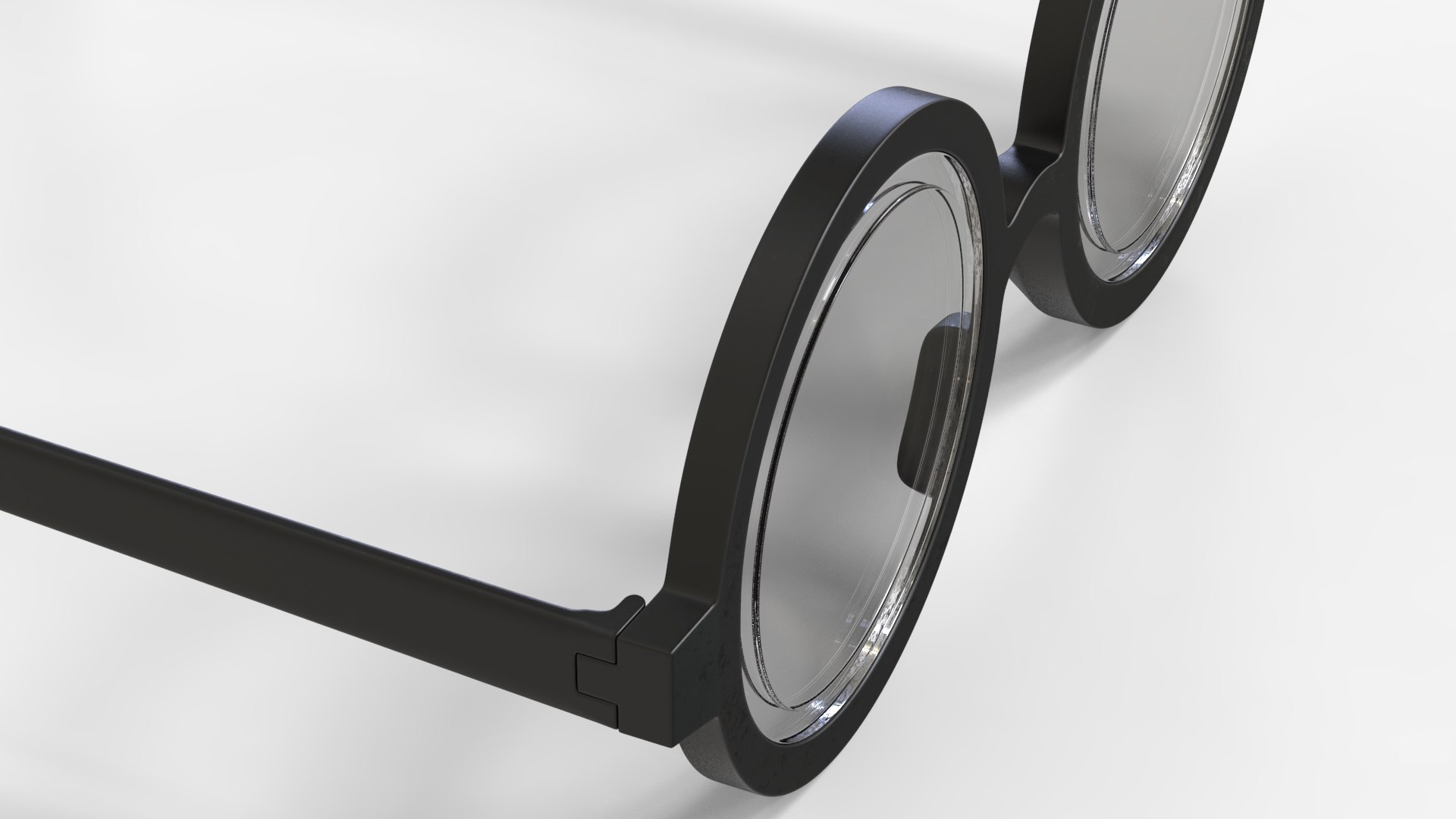 3d Nerd Geek Eyeglasses Turbosquid 1449143