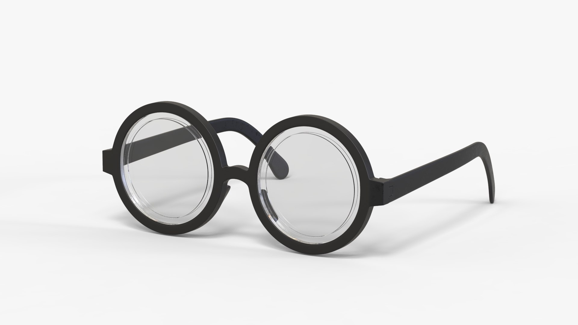 3D Nerd Geek Eyeglasses - TurboSquid 1449143