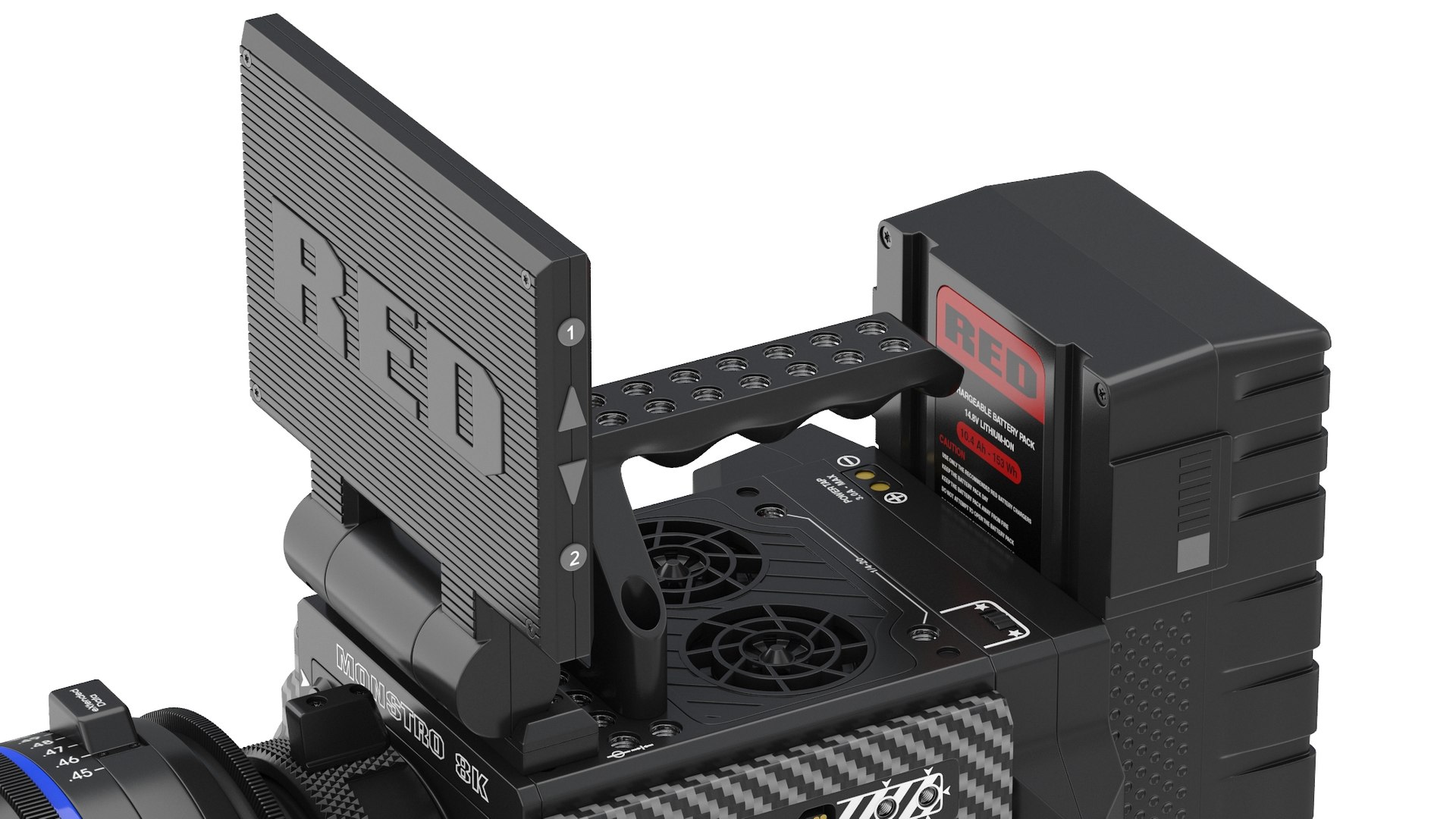 Red Weapon Camera 3D Model - TurboSquid 1572606