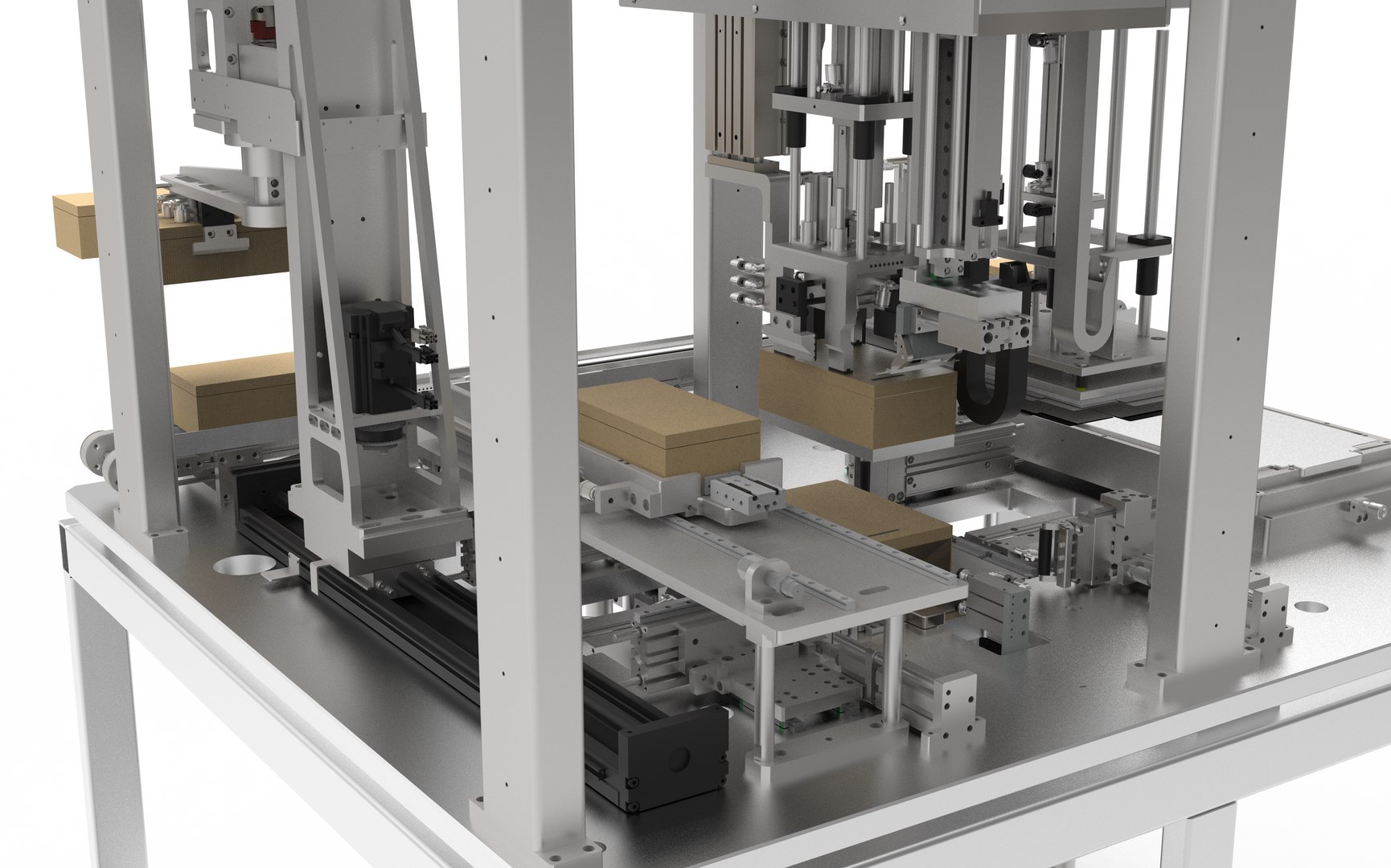 3D Model Semi - Automatic OPP Packaging Machine - TurboSquid 1869388