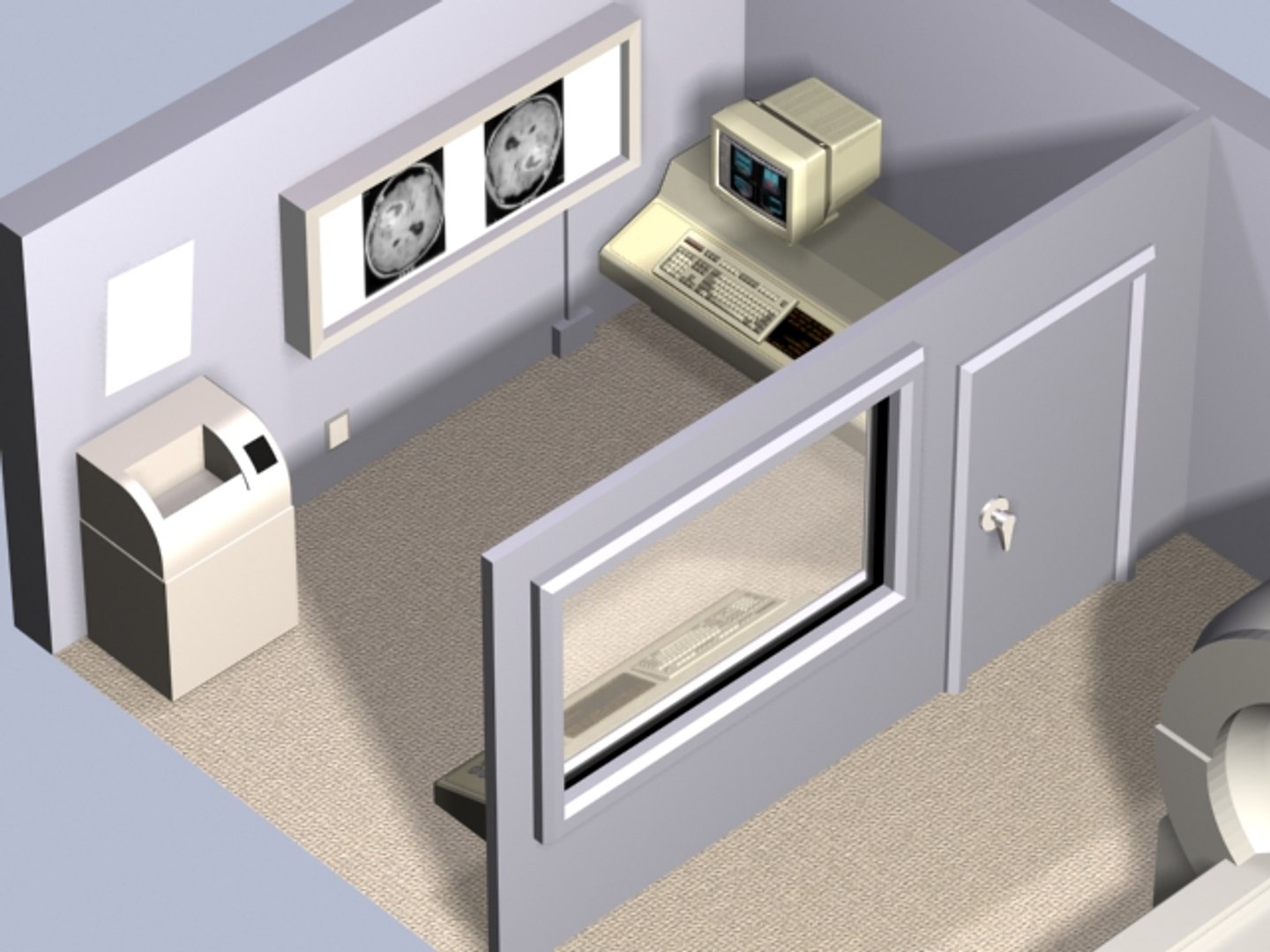 Mri Room 3d Model