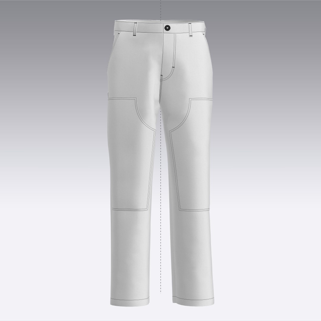 Cargo Pant 3D Model - TurboSquid 2229416