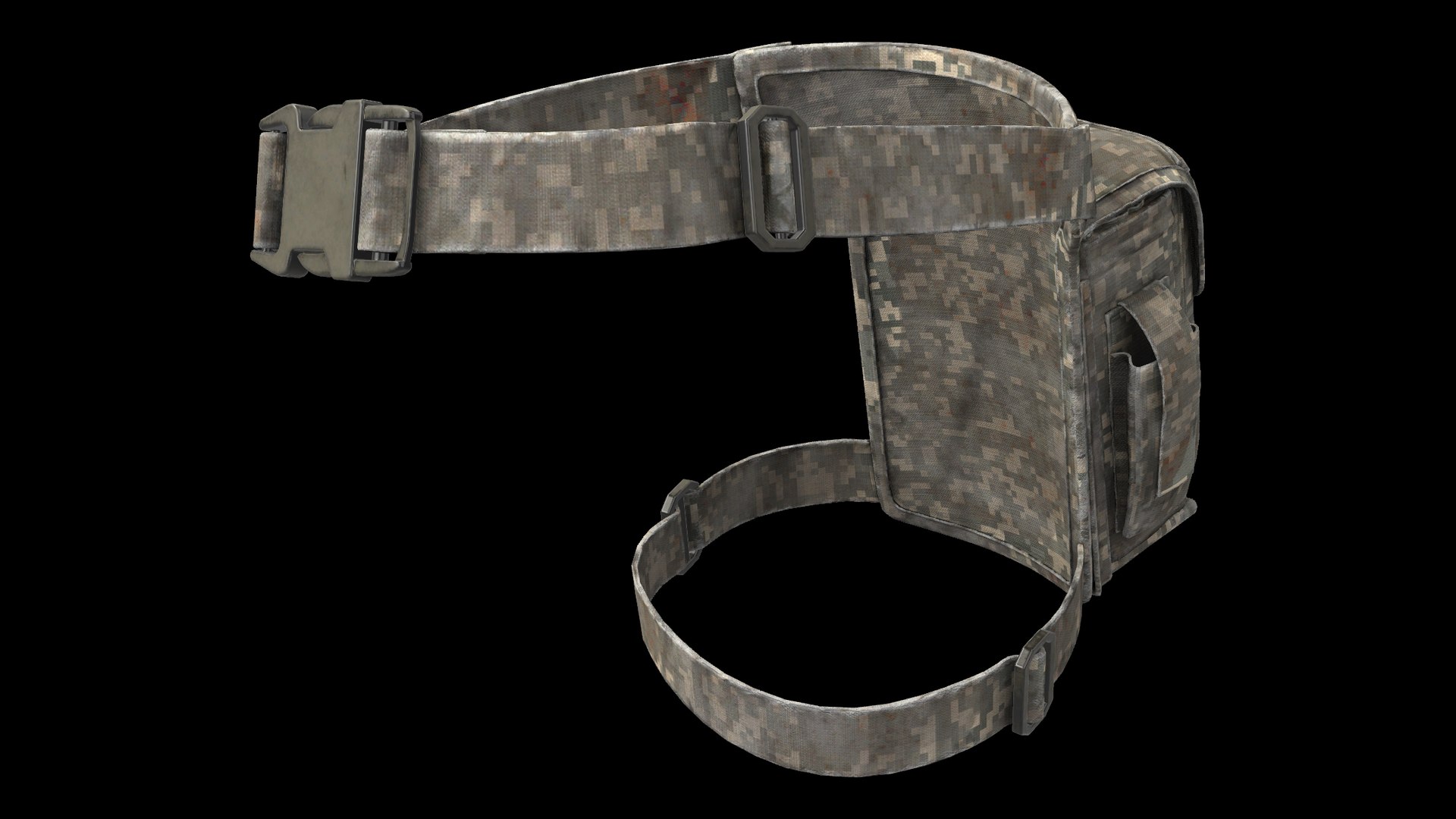 3D Model Leg Pouch 01 - TurboSquid 2300441