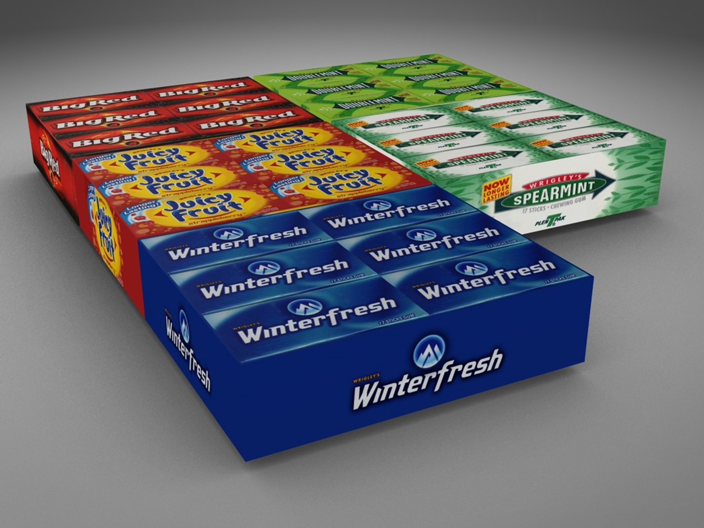 Wrigley Products 3d Dxf
