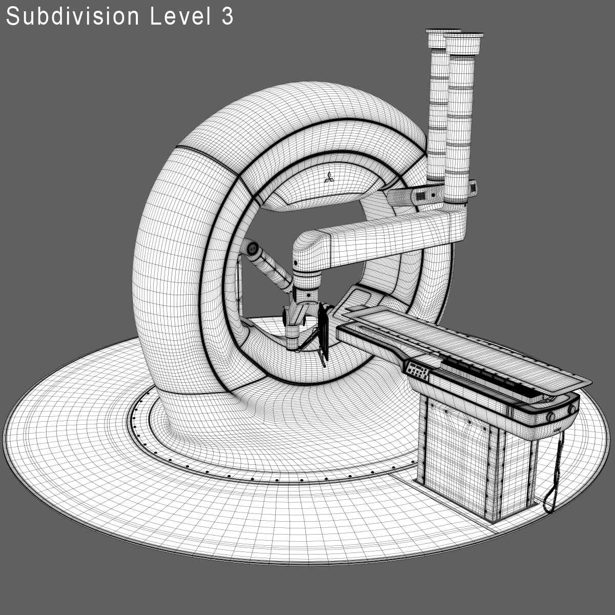 3d radiotherapy machine