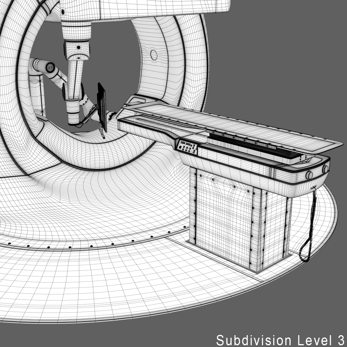 3d radiotherapy machine