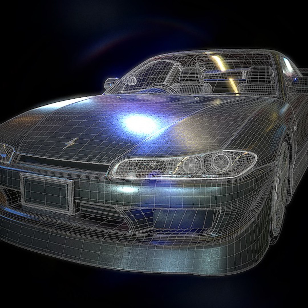 3d model nissan silvia