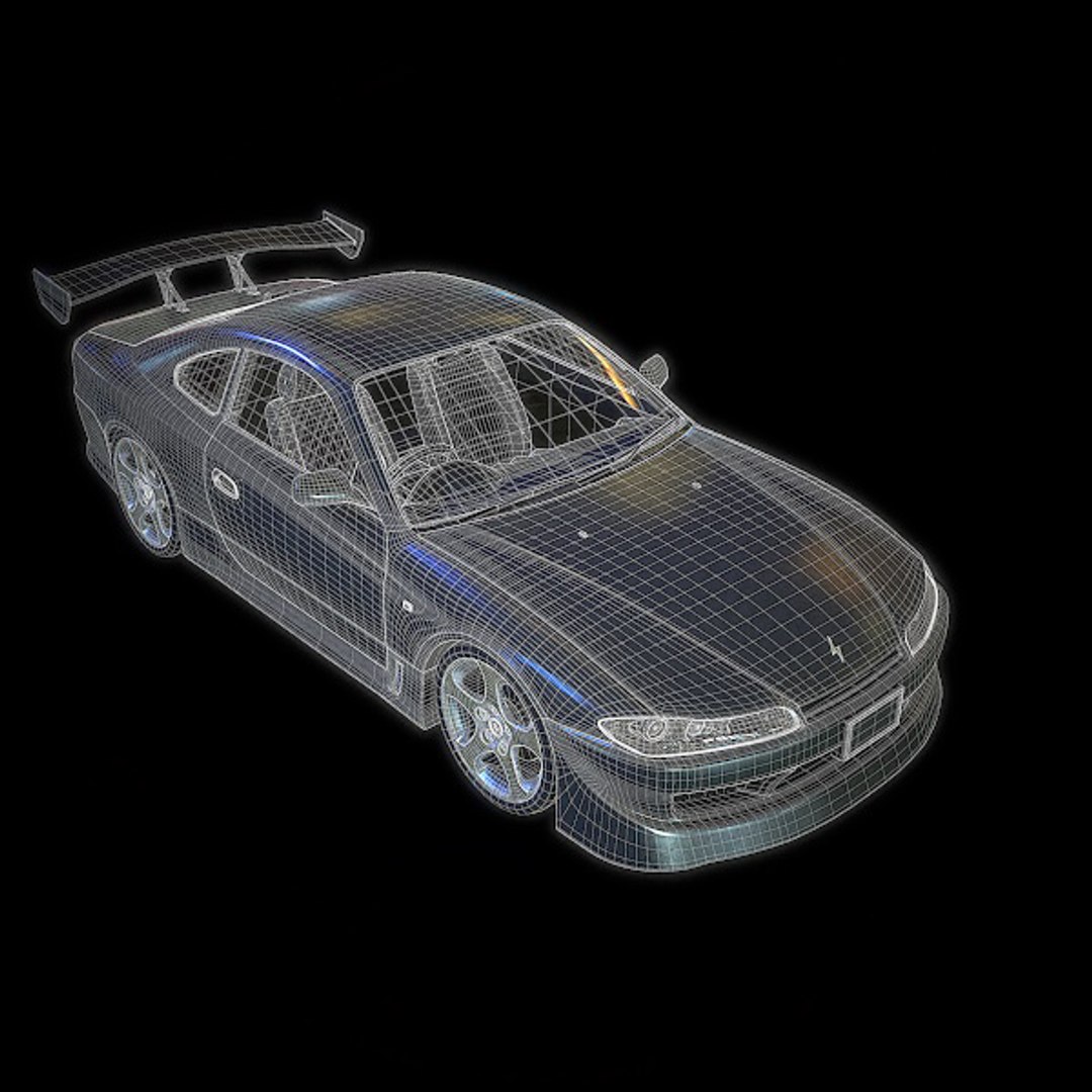3d model nissan silvia