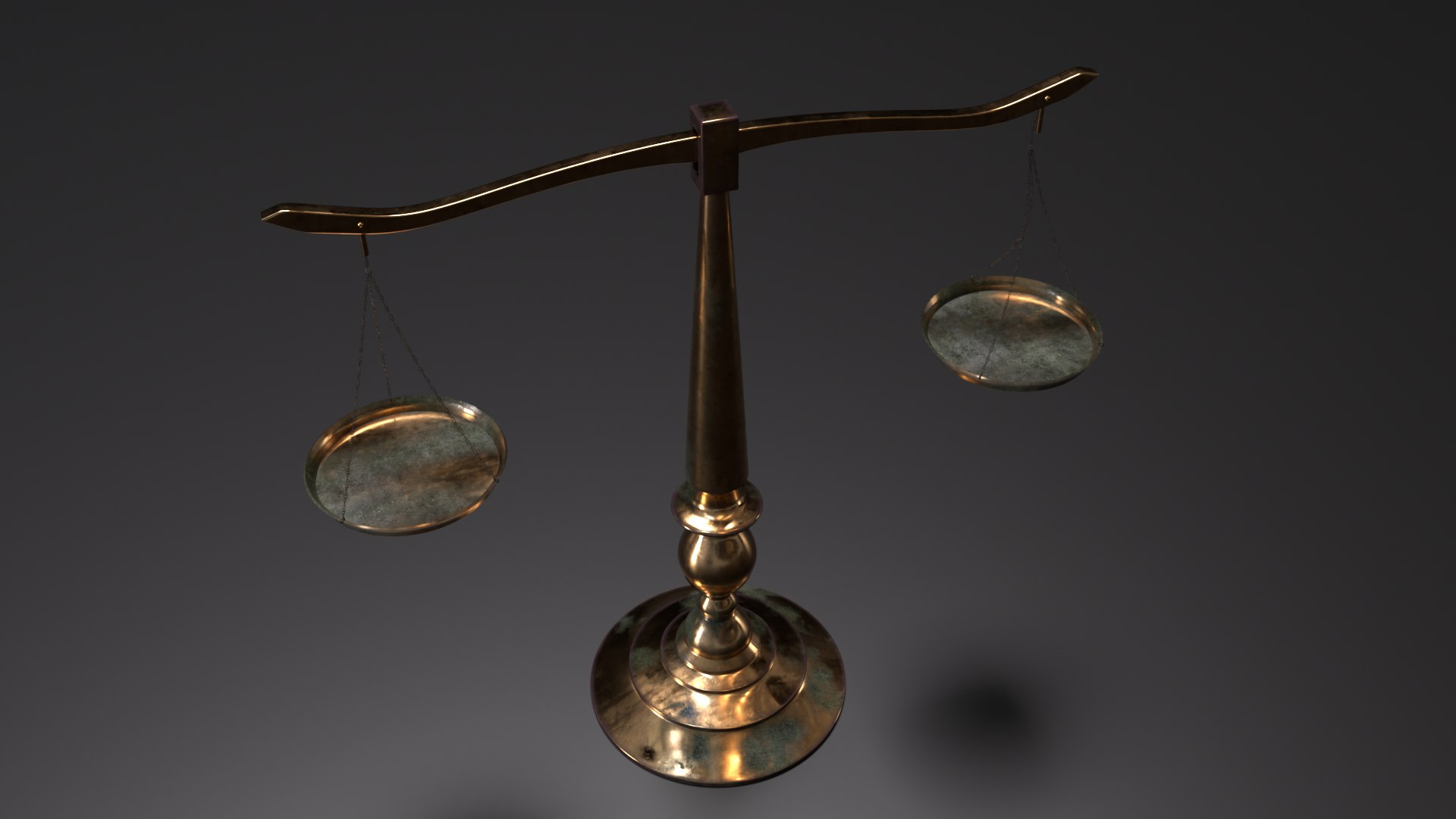 3D Balance Scale - TurboSquid 2006294