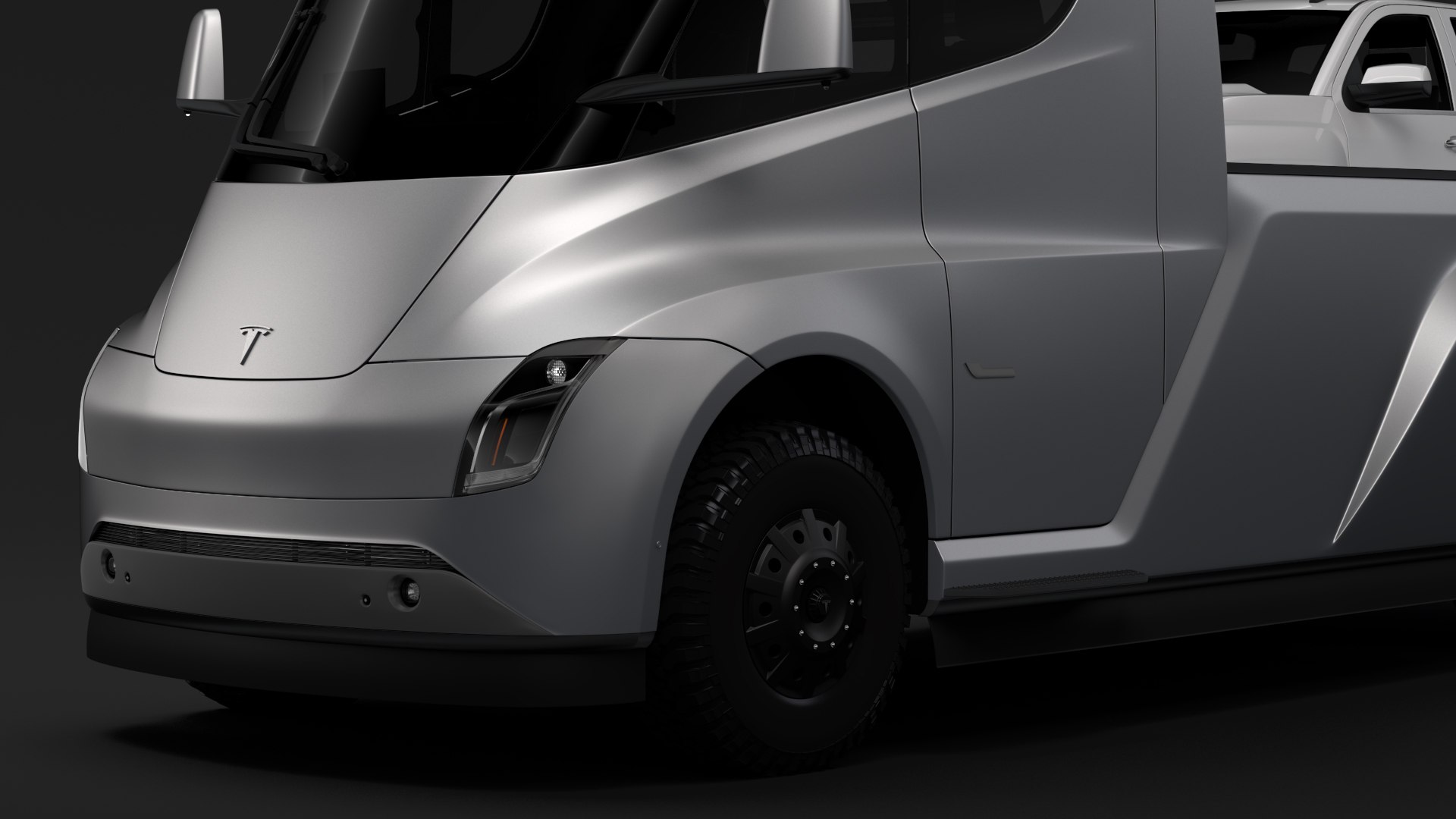 3D Model Tesla Pickup 2020 - TurboSquid 1383809