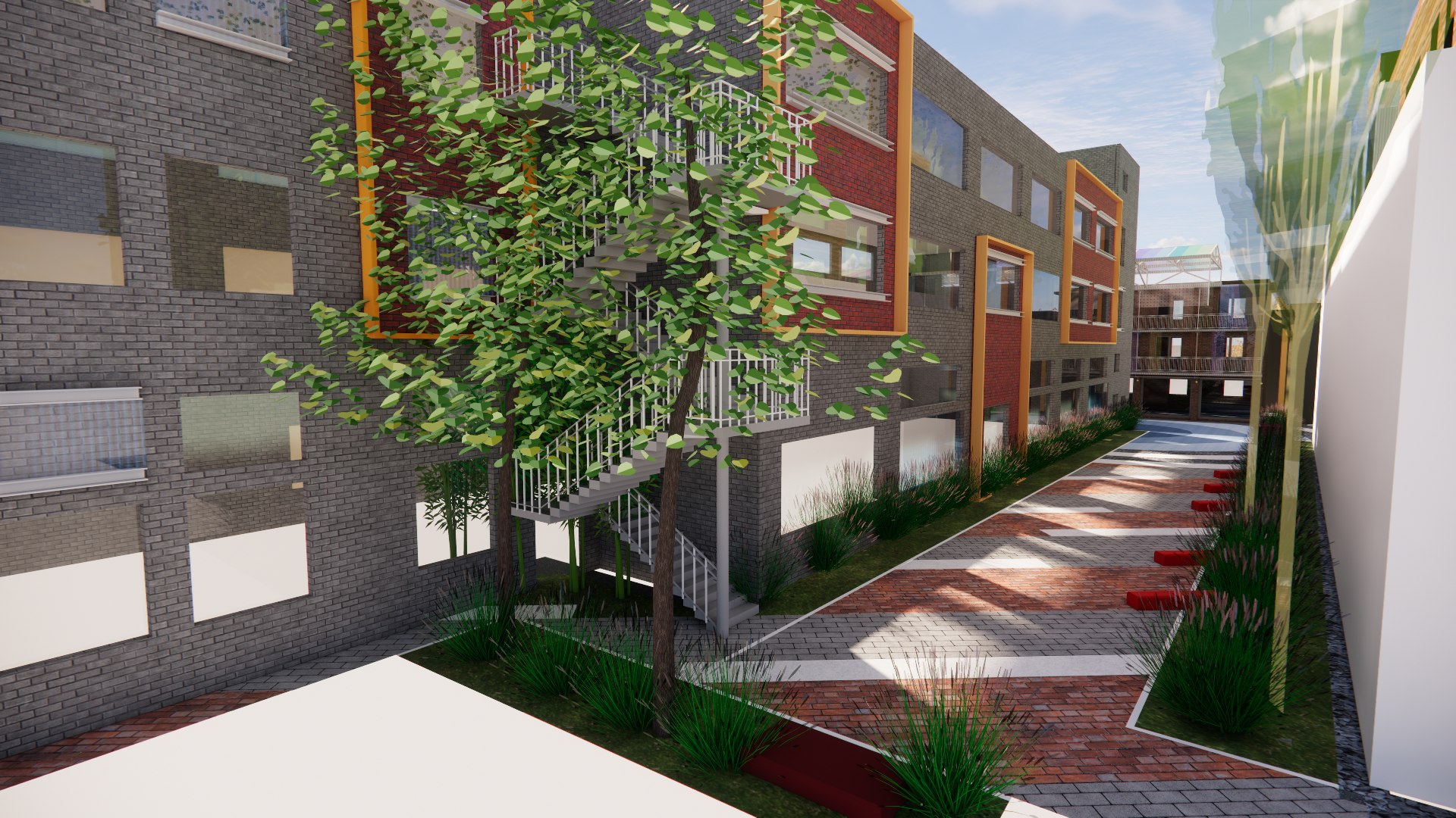 3D Modern City Block -A35 - TurboSquid 2382194