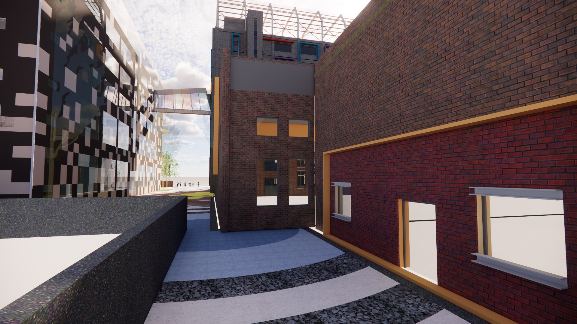 3D Modern City Block -A35 - TurboSquid 2382194