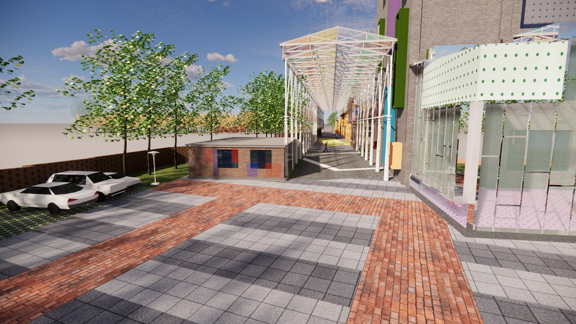 3D Modern City Block -A35 - TurboSquid 2382194