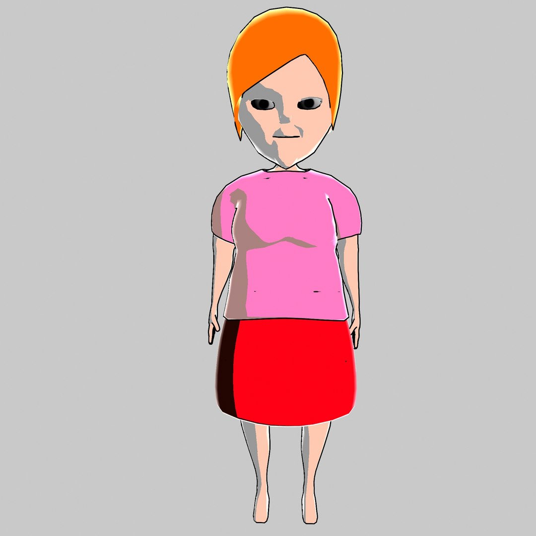 Mother 3d Model