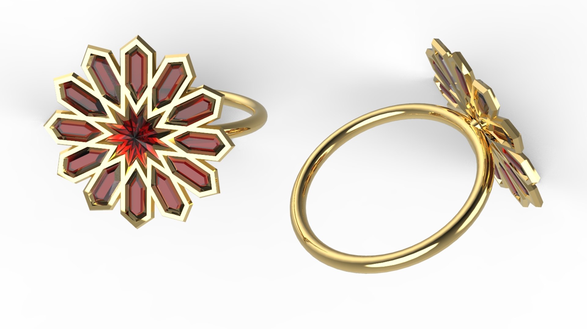 3D Moroccan Ring Traditional Print - TurboSquid 1393503