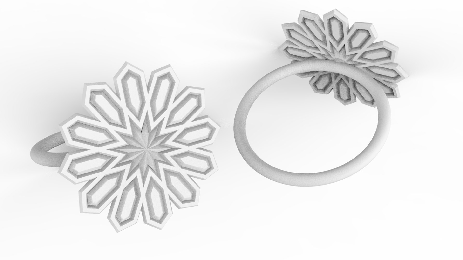 3D Moroccan Ring Traditional Print - TurboSquid 1393503