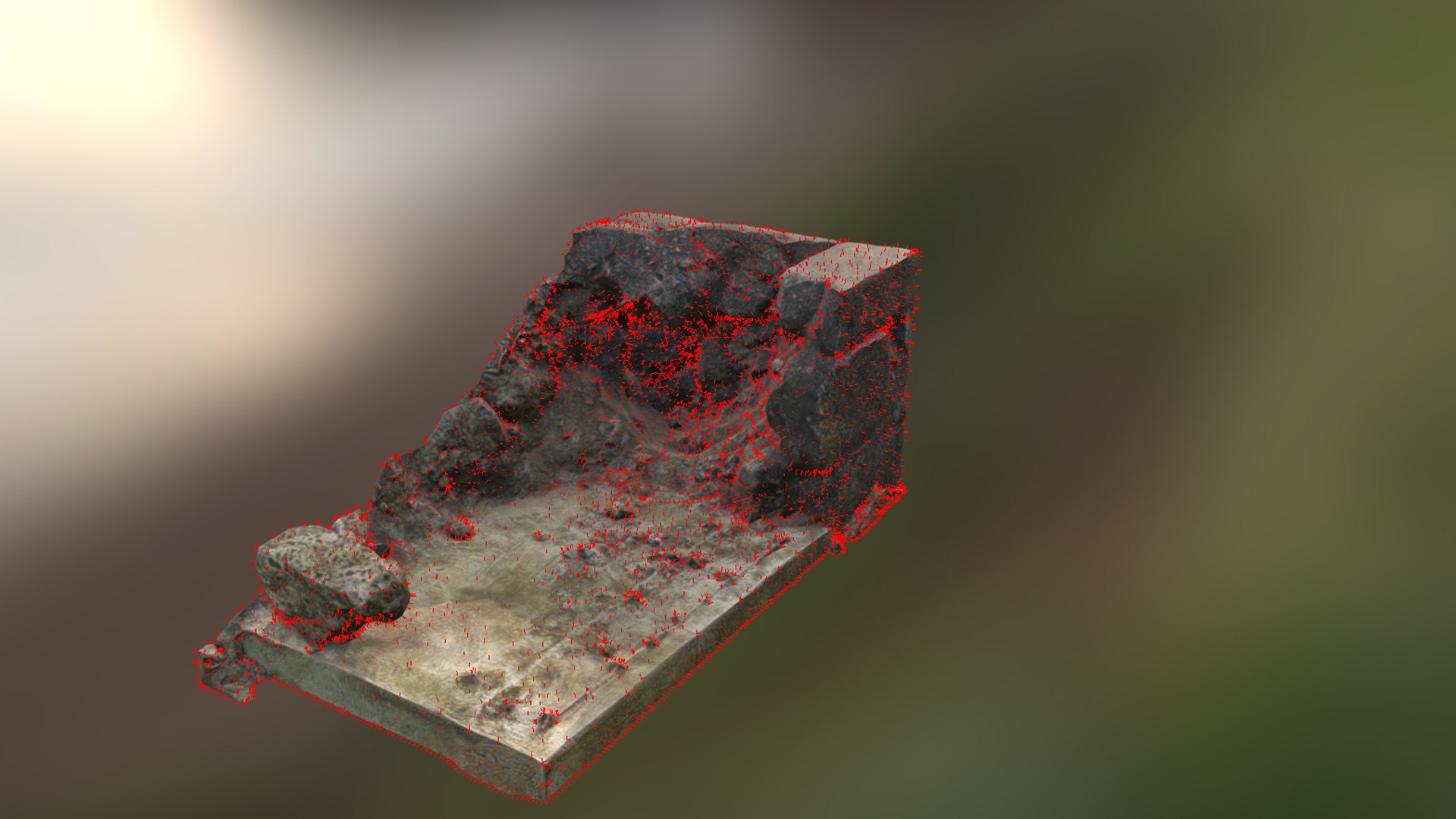 3D Model Small Environment Ruins Fill Object V01 - TurboSquid 2263056