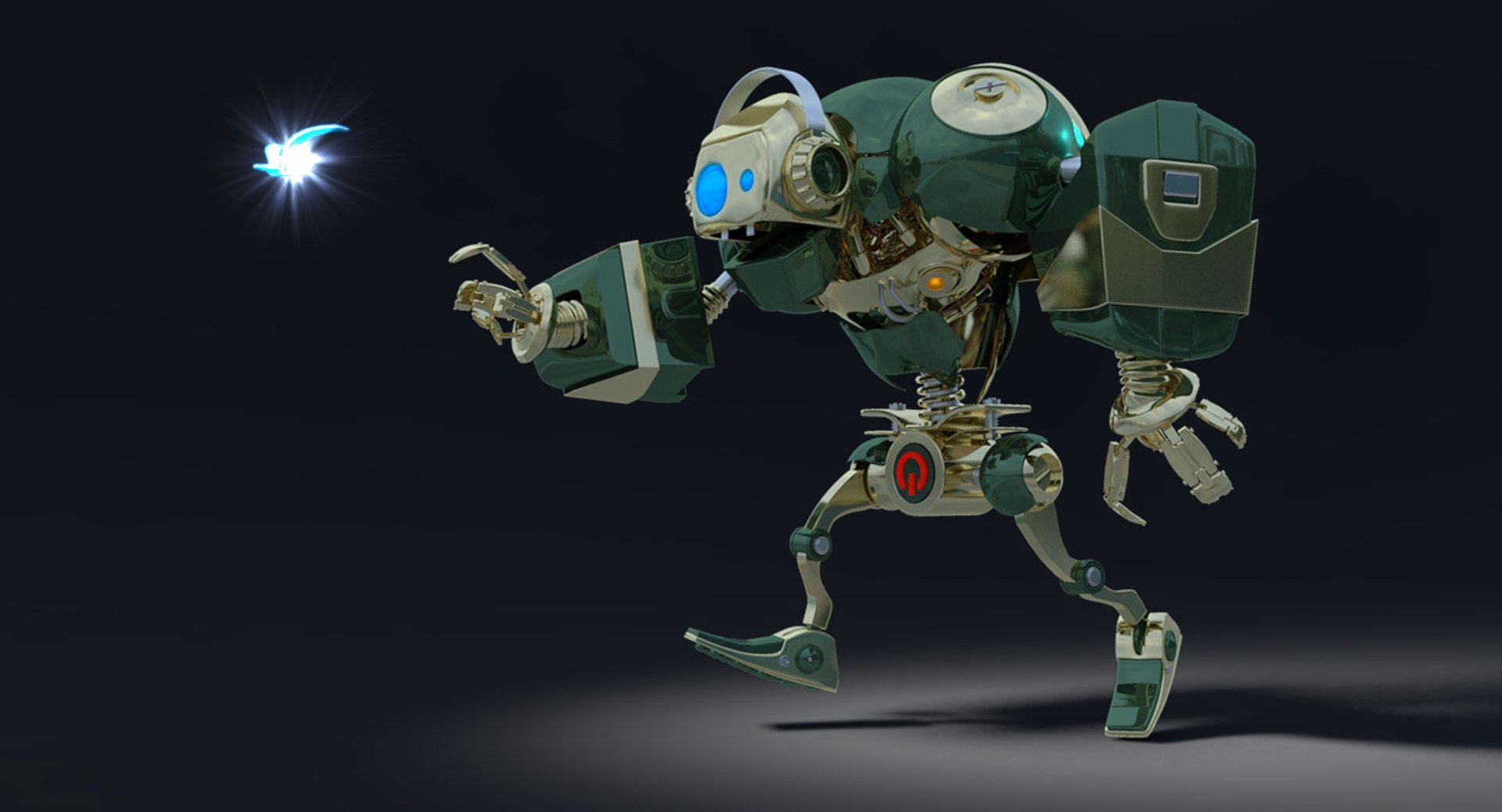 3d Obj Robot Humanoid