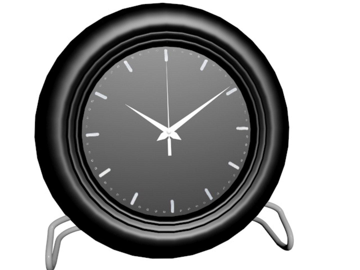 Table Clock 3D Model - TurboSquid 1330059