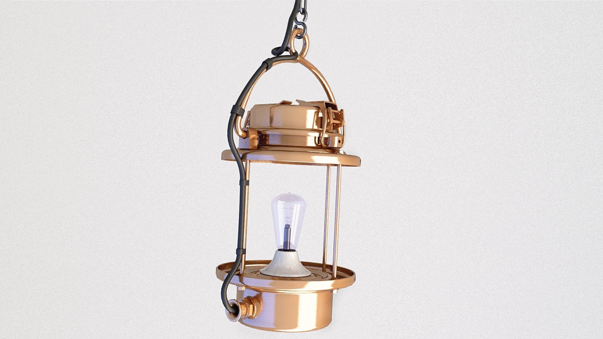 3D Model Ship Lantern Lamp - TurboSquid 1526936