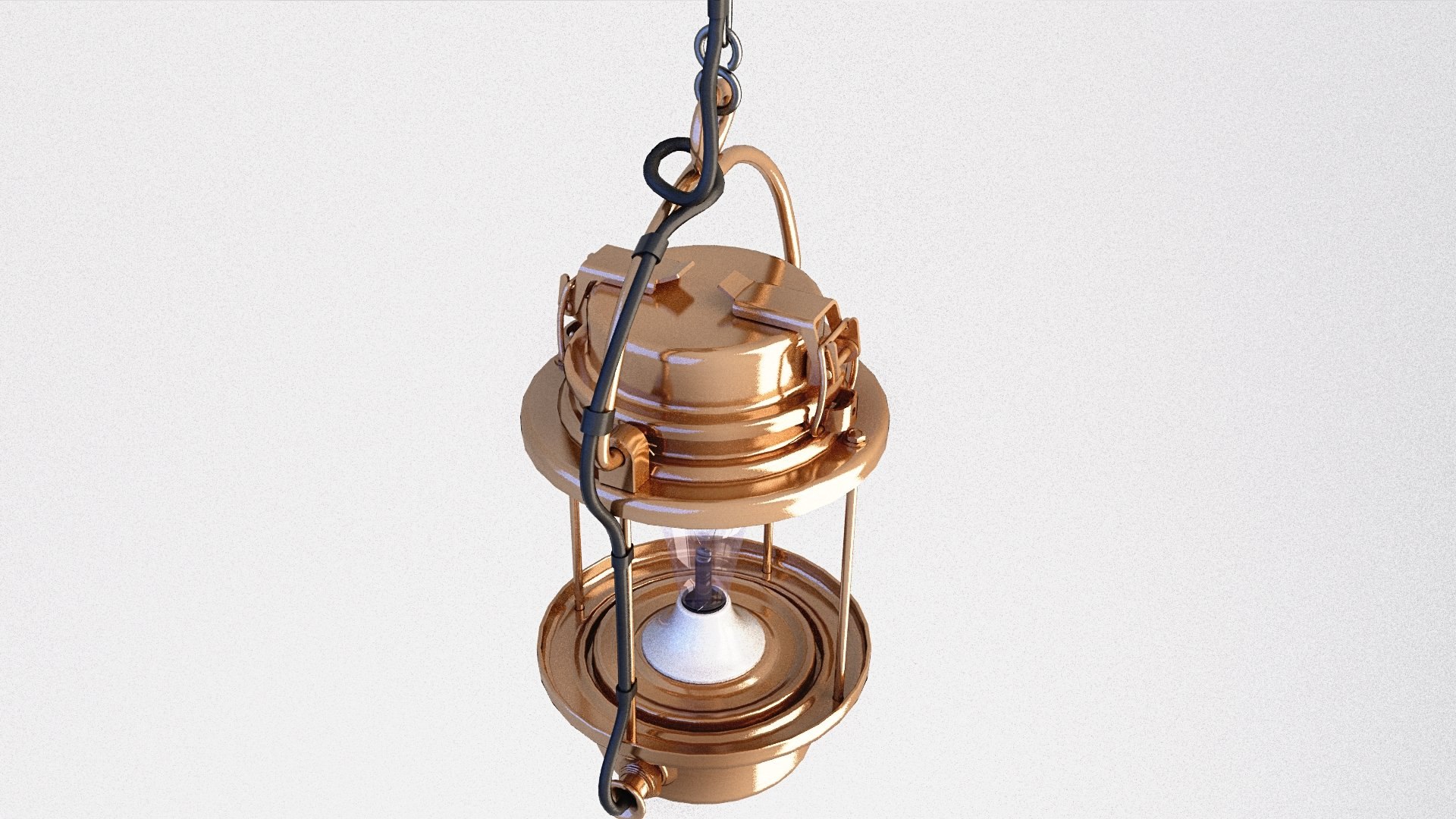 3D Model Ship Lantern Lamp - TurboSquid 1526936