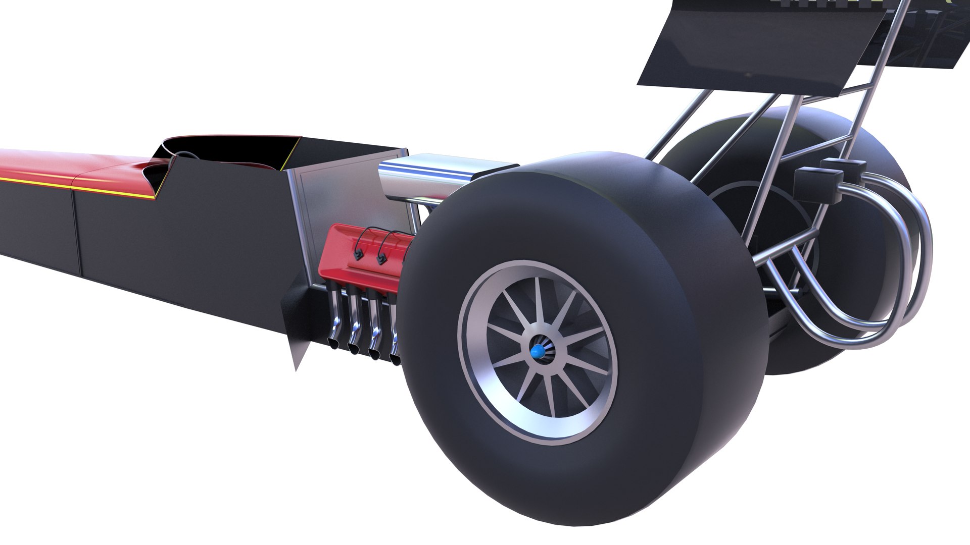 3D Top Fuel Dragster Model - TurboSquid 1788694