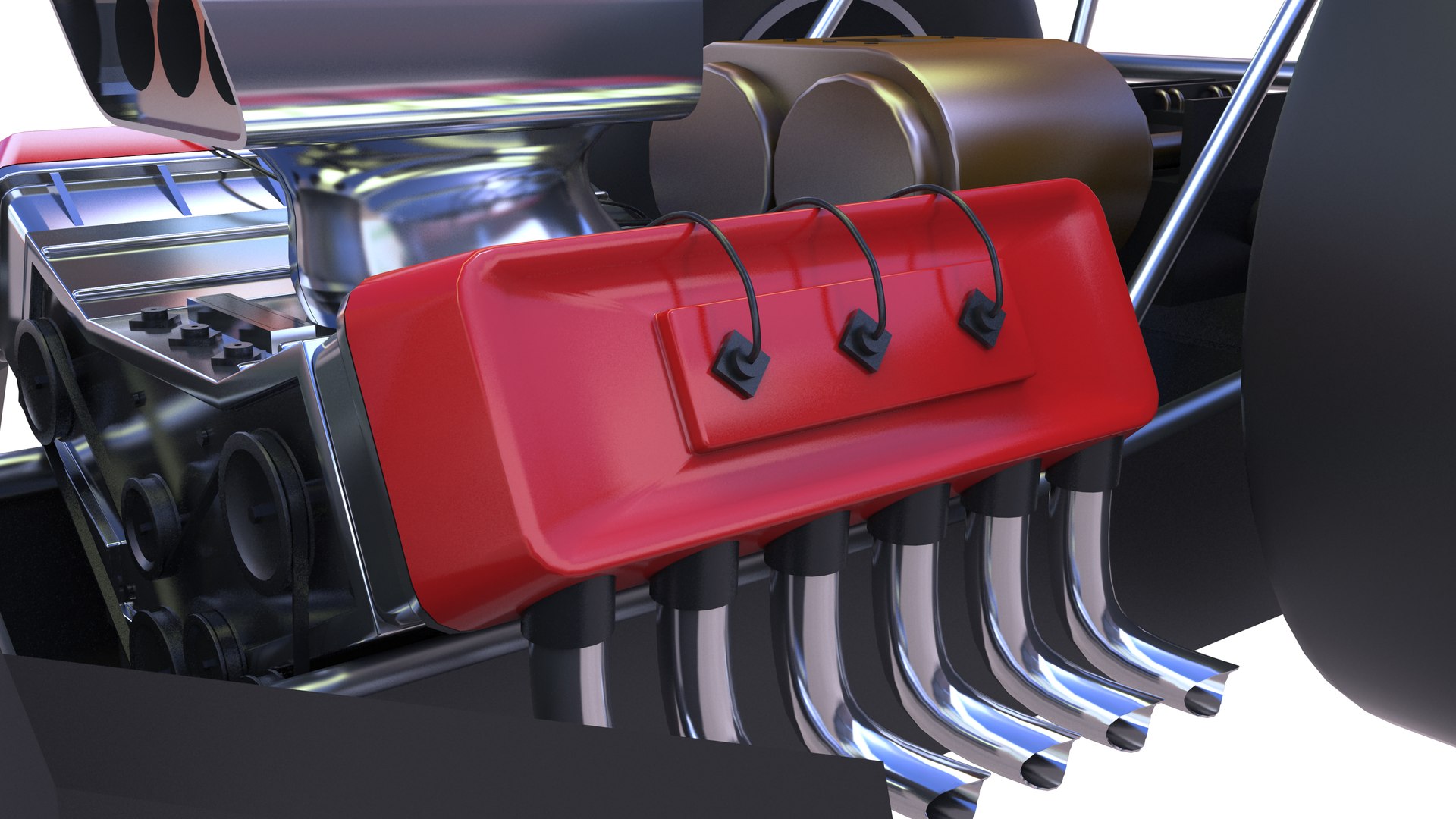 3D Top Fuel Dragster Model - TurboSquid 1788694