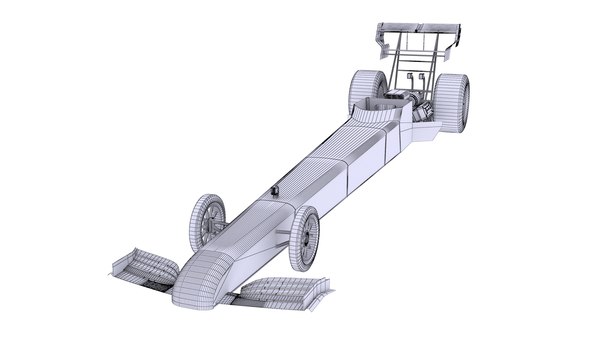 3D Top Fuel Dragster model - TurboSquid 1788694