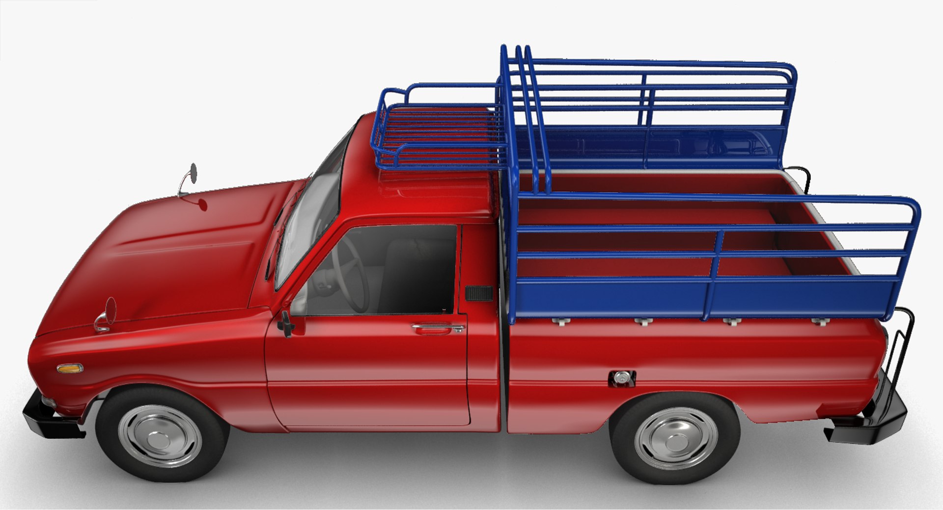 3d Model Mazda 1000 Pickup