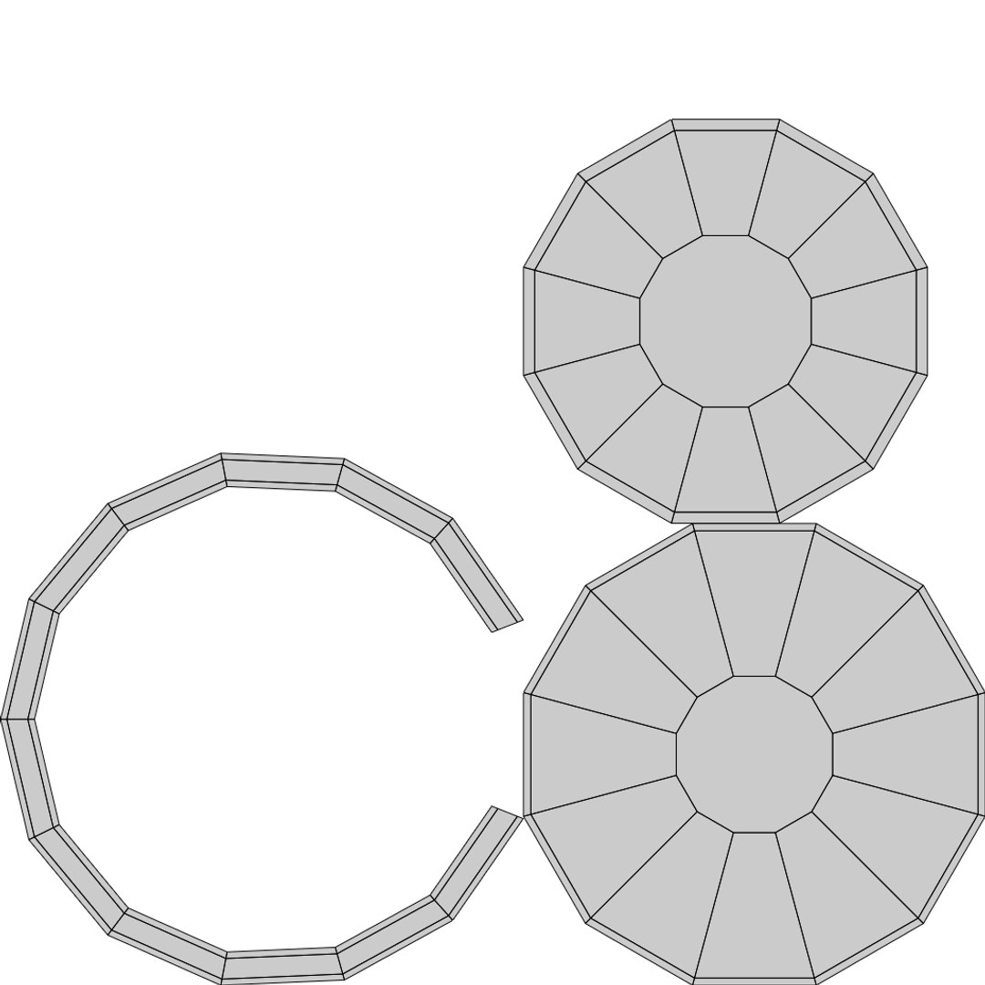 Stylish Round Table Model - TurboSquid 1983111