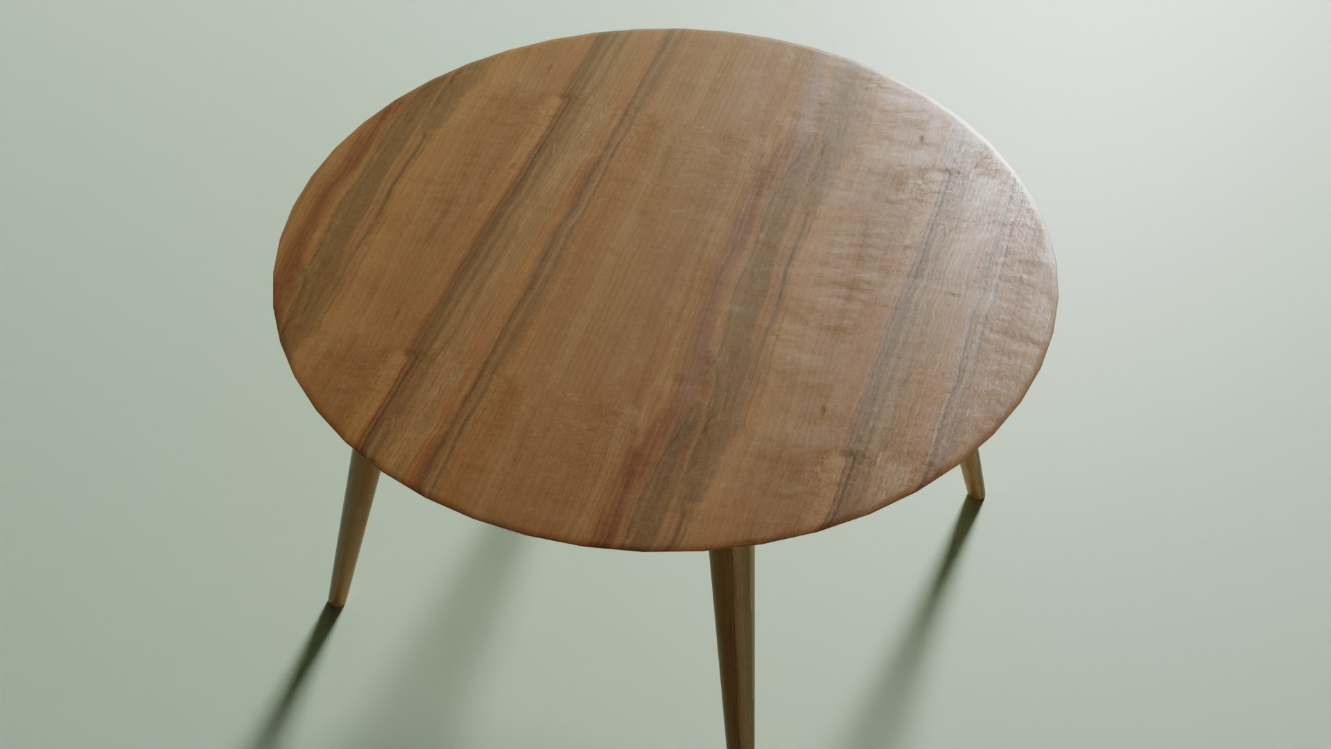 Stylish Round Table Model - TurboSquid 1983111
