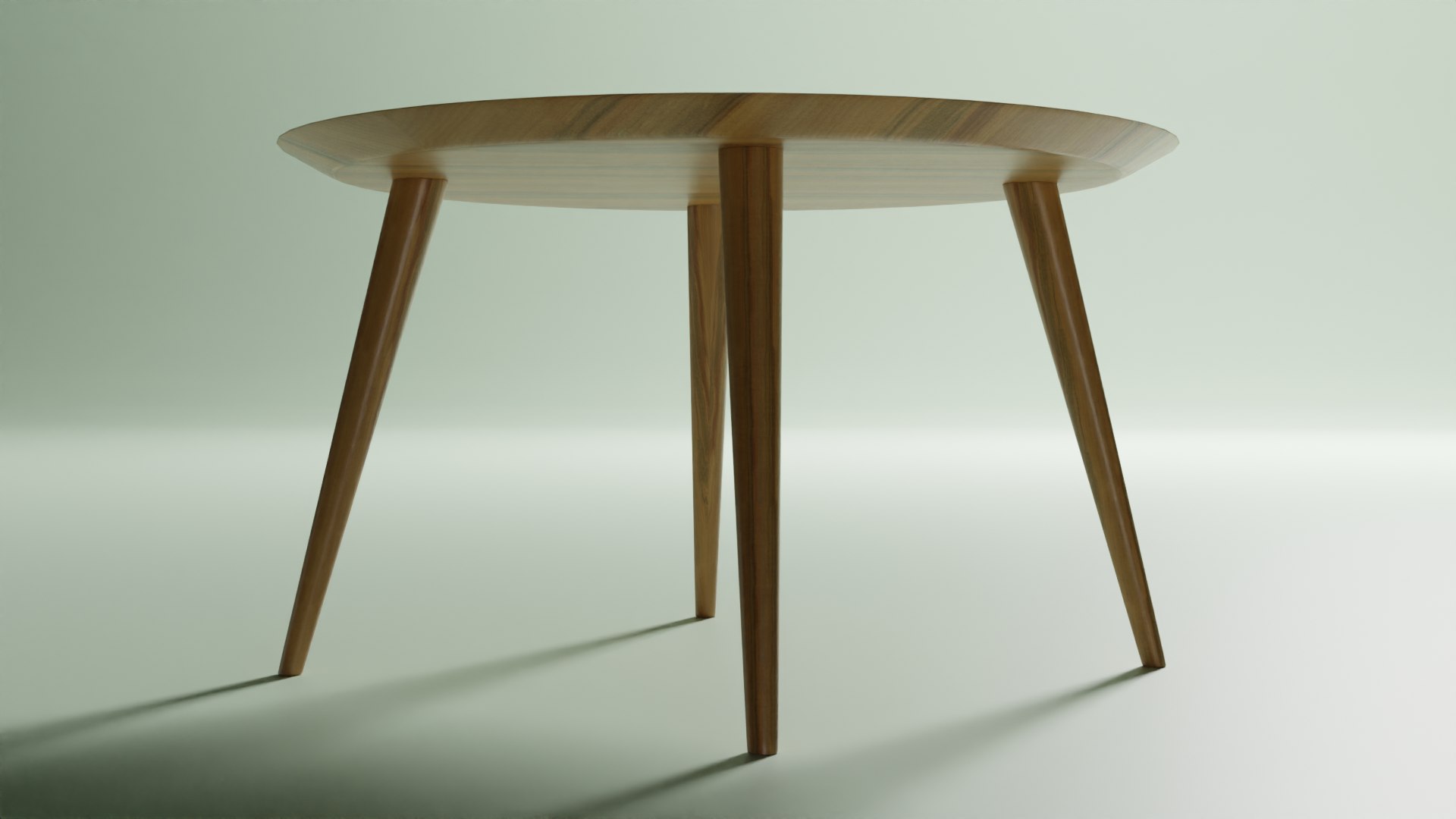 Stylish Round Table Model - TurboSquid 1983111