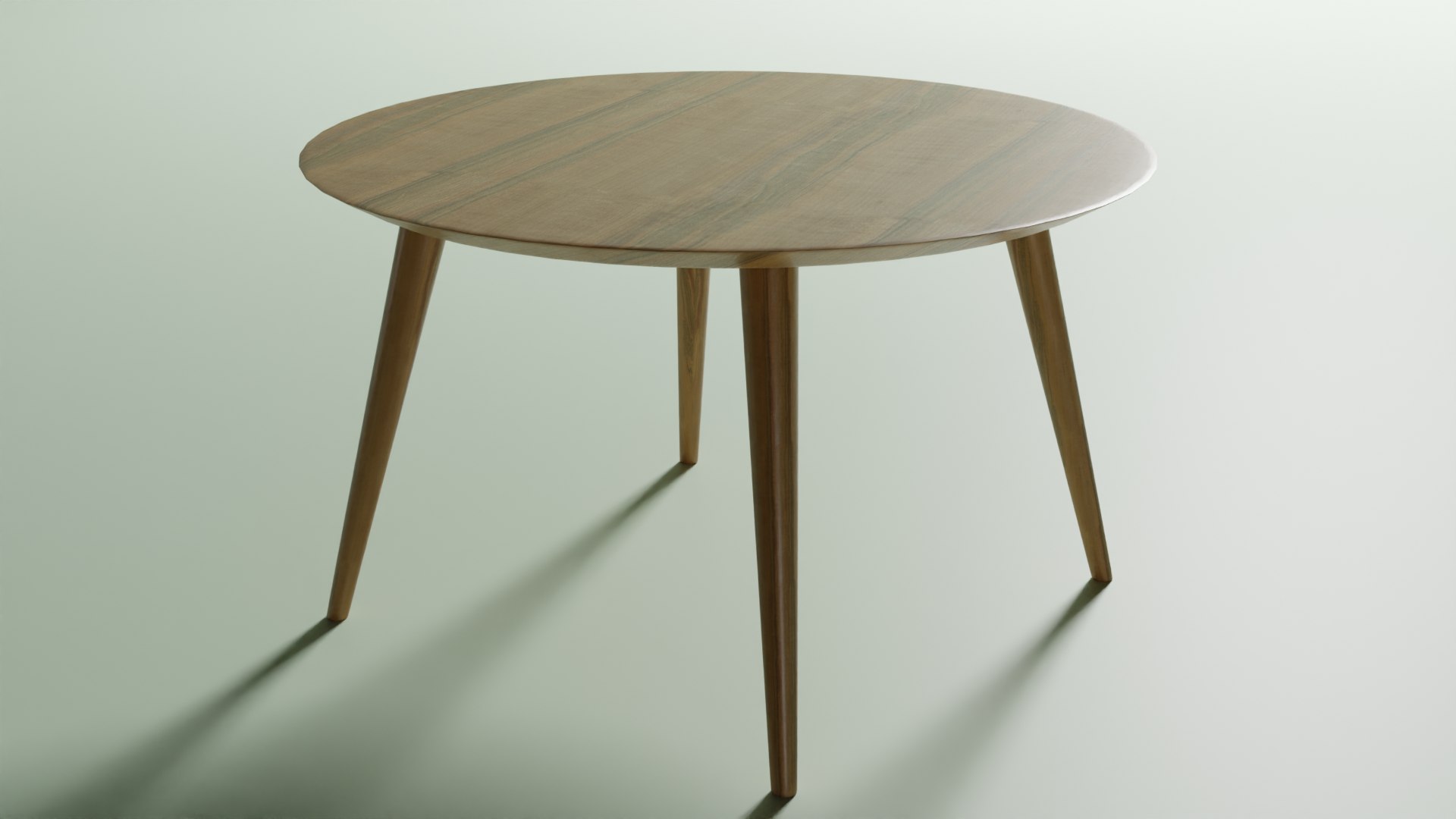Stylish Round Table Model - TurboSquid 1983111