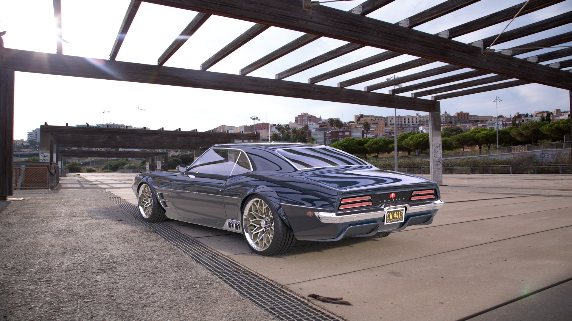 Pontiac Firebird Custom 3D - TurboSquid 2021311