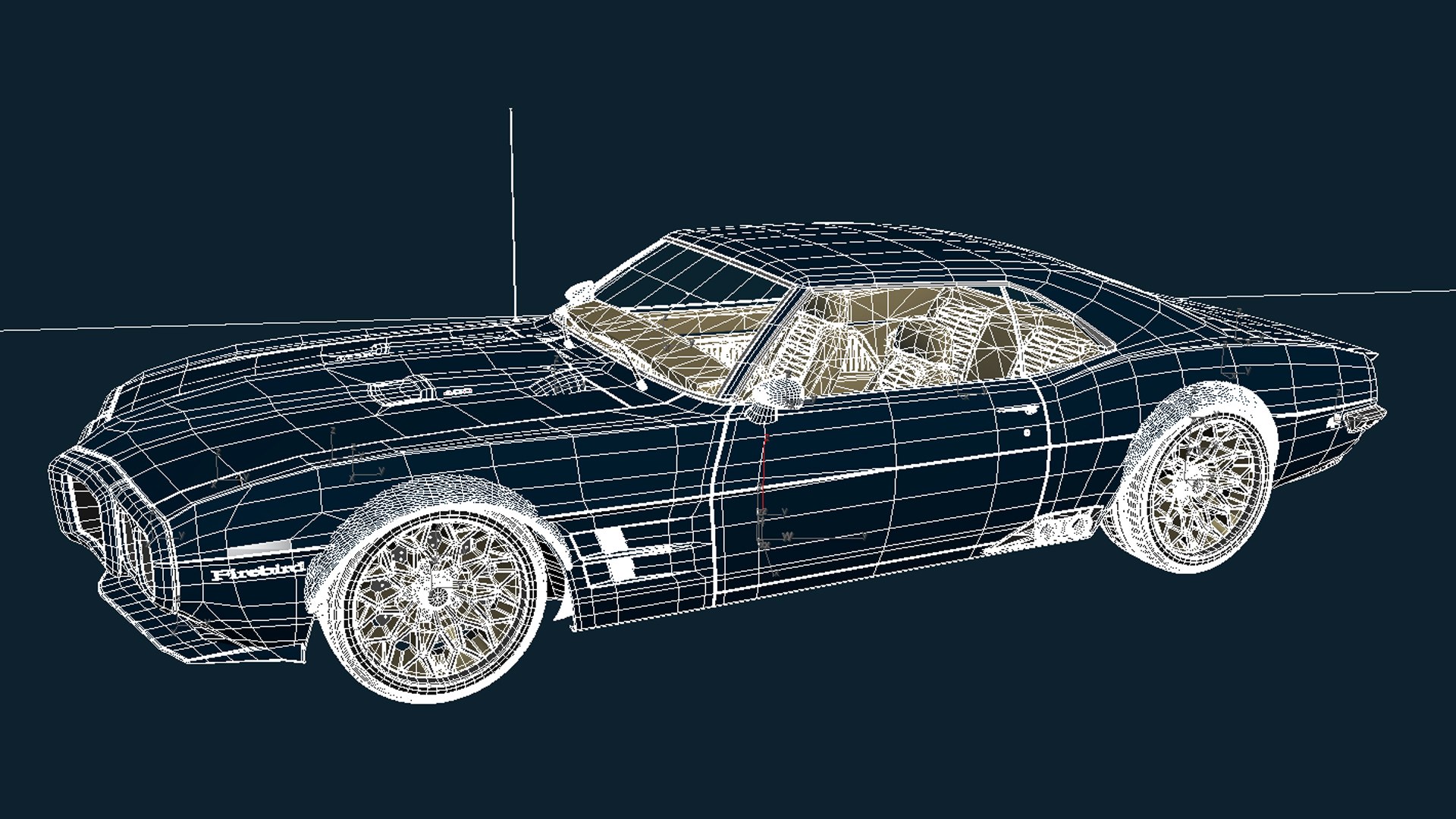 Pontiac Firebird Custom 3D - TurboSquid 2021311