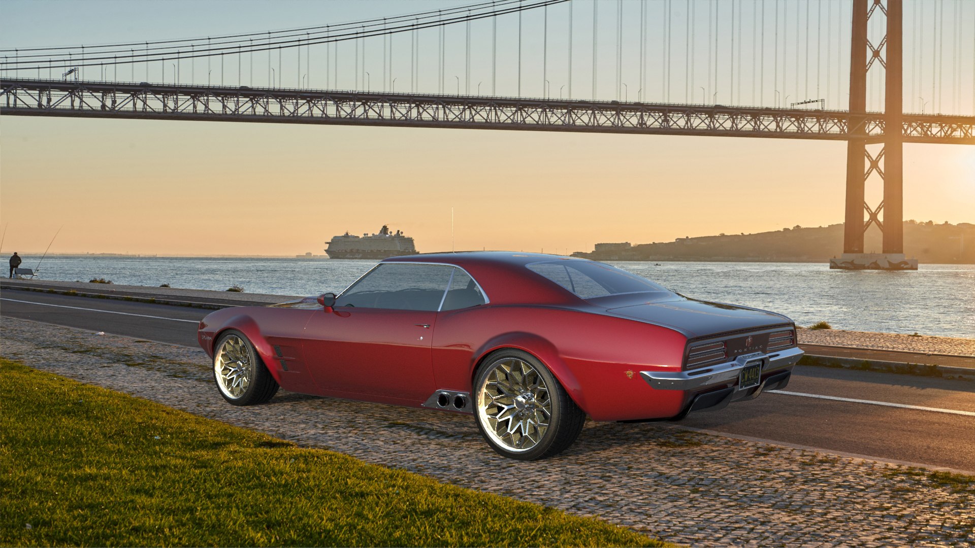 Pontiac Firebird Custom 3D - TurboSquid 2021311