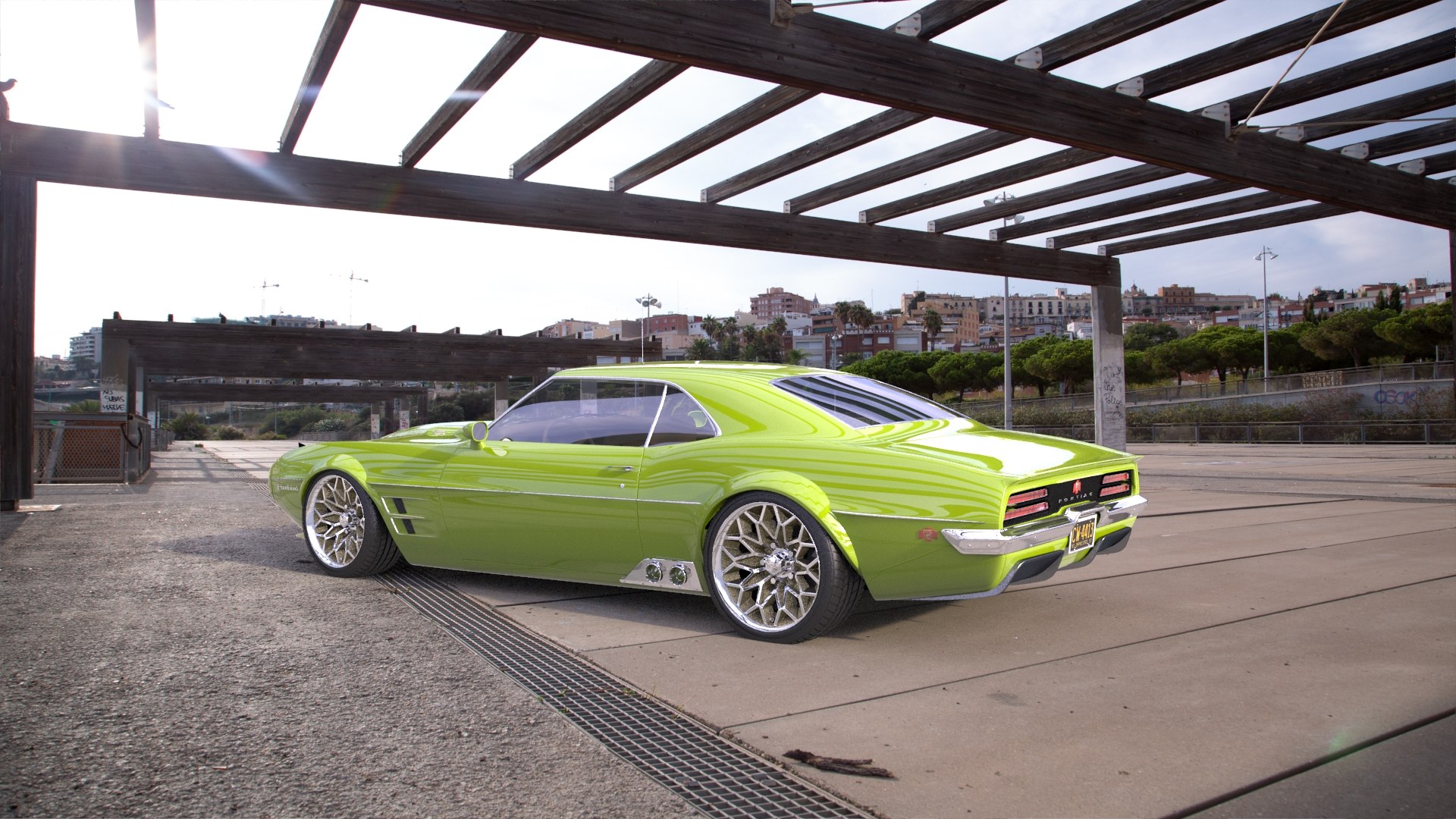 Pontiac Firebird Custom 3D - TurboSquid 2021311