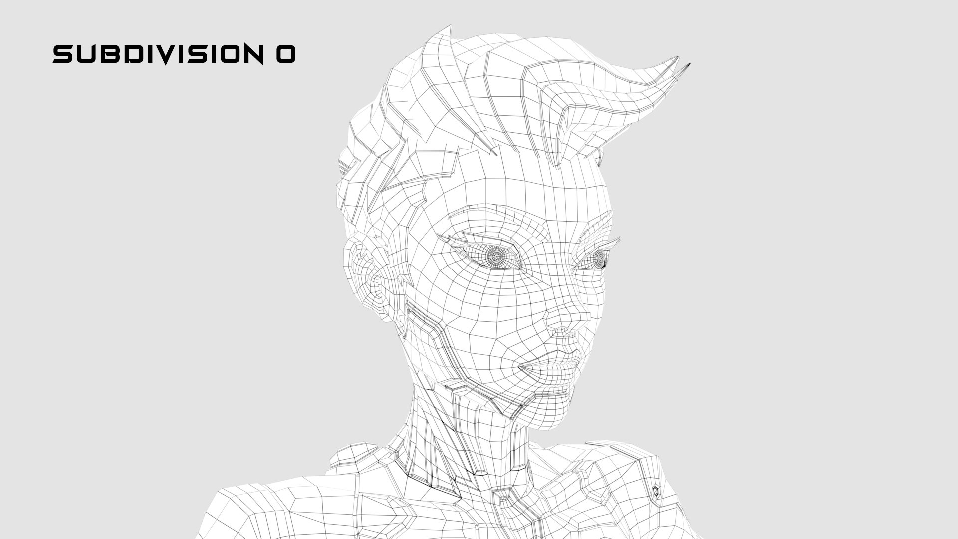 3D model Cyberpunk Cyborg Eve - TurboSquid 2147235