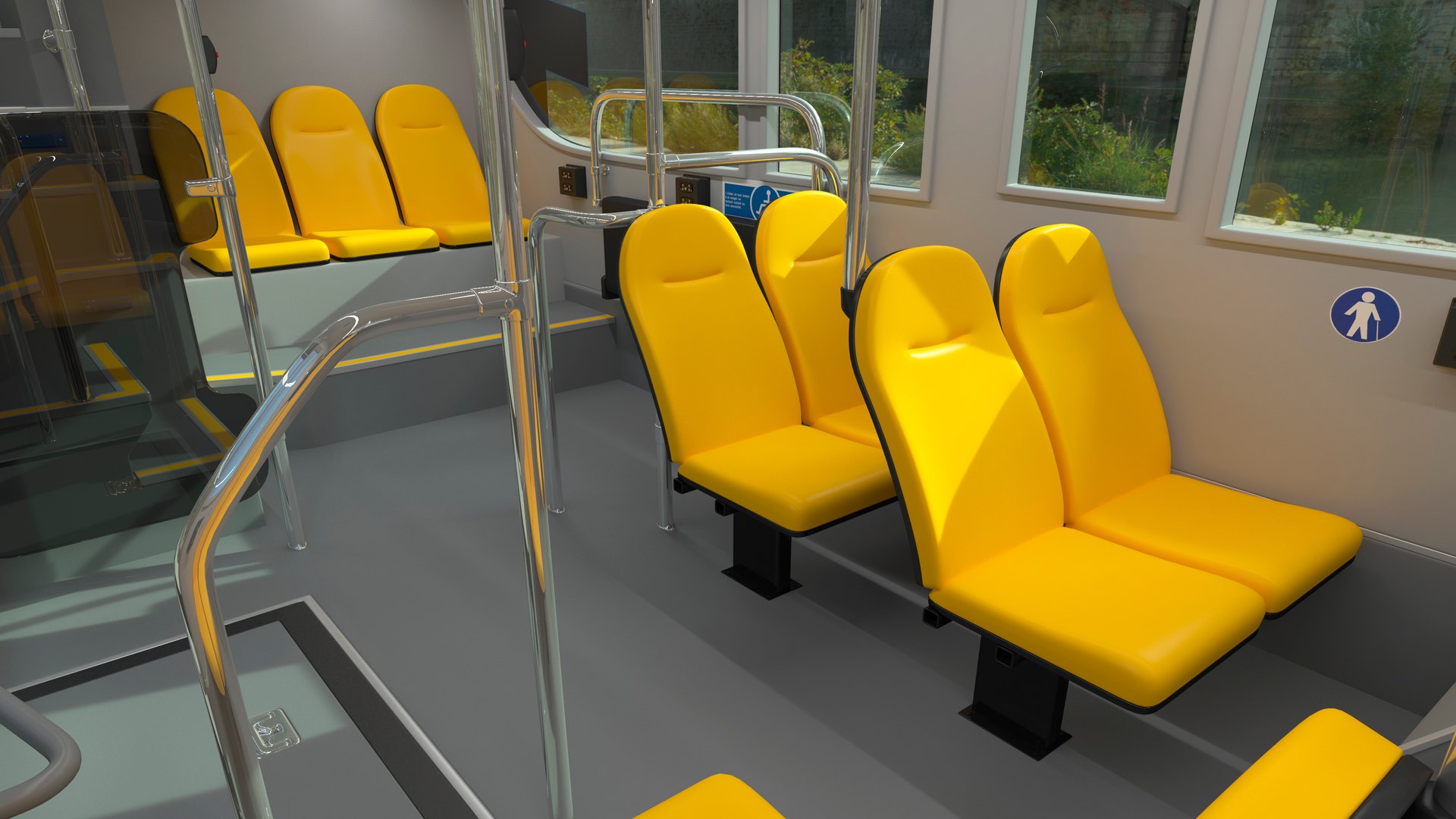 3D Sightseeing Open Air Hop On Off City Tour Bus - TurboSquid 2063001