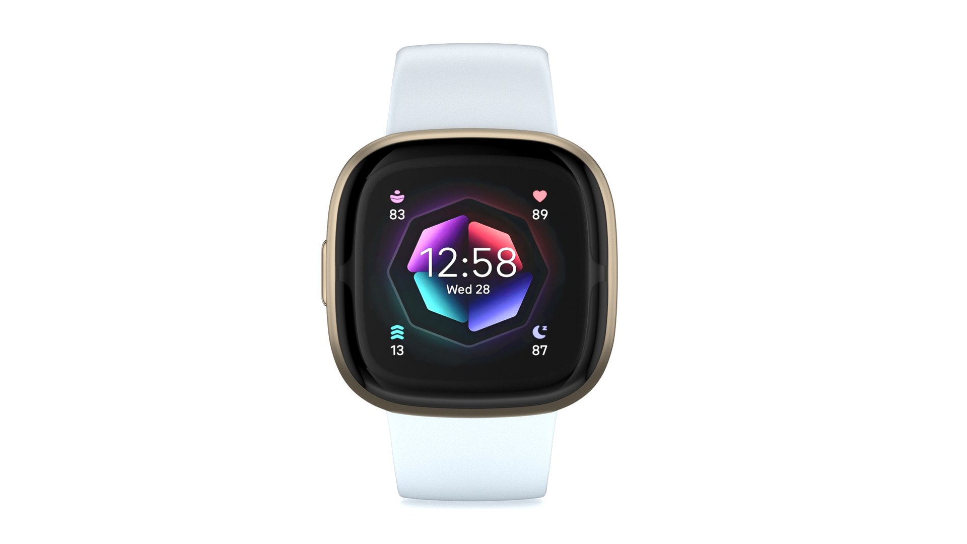 Fitbit Sense 2 Blue Mist model - TurboSquid 2158142