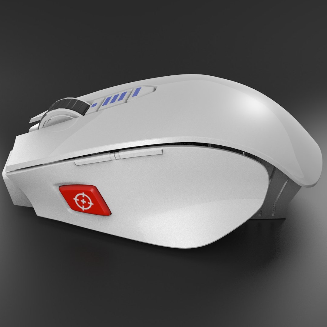 3d model gaming mouse