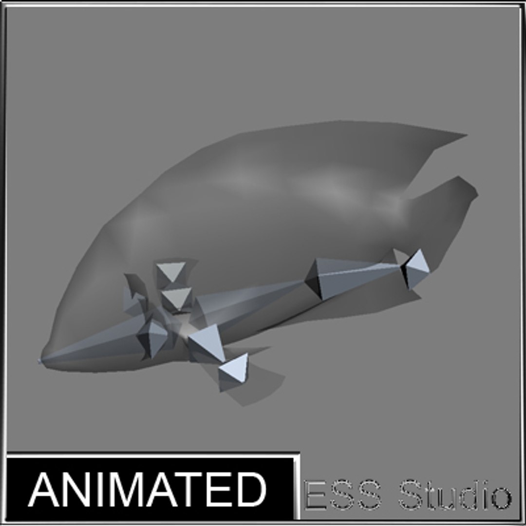3d Model Tropical Fish