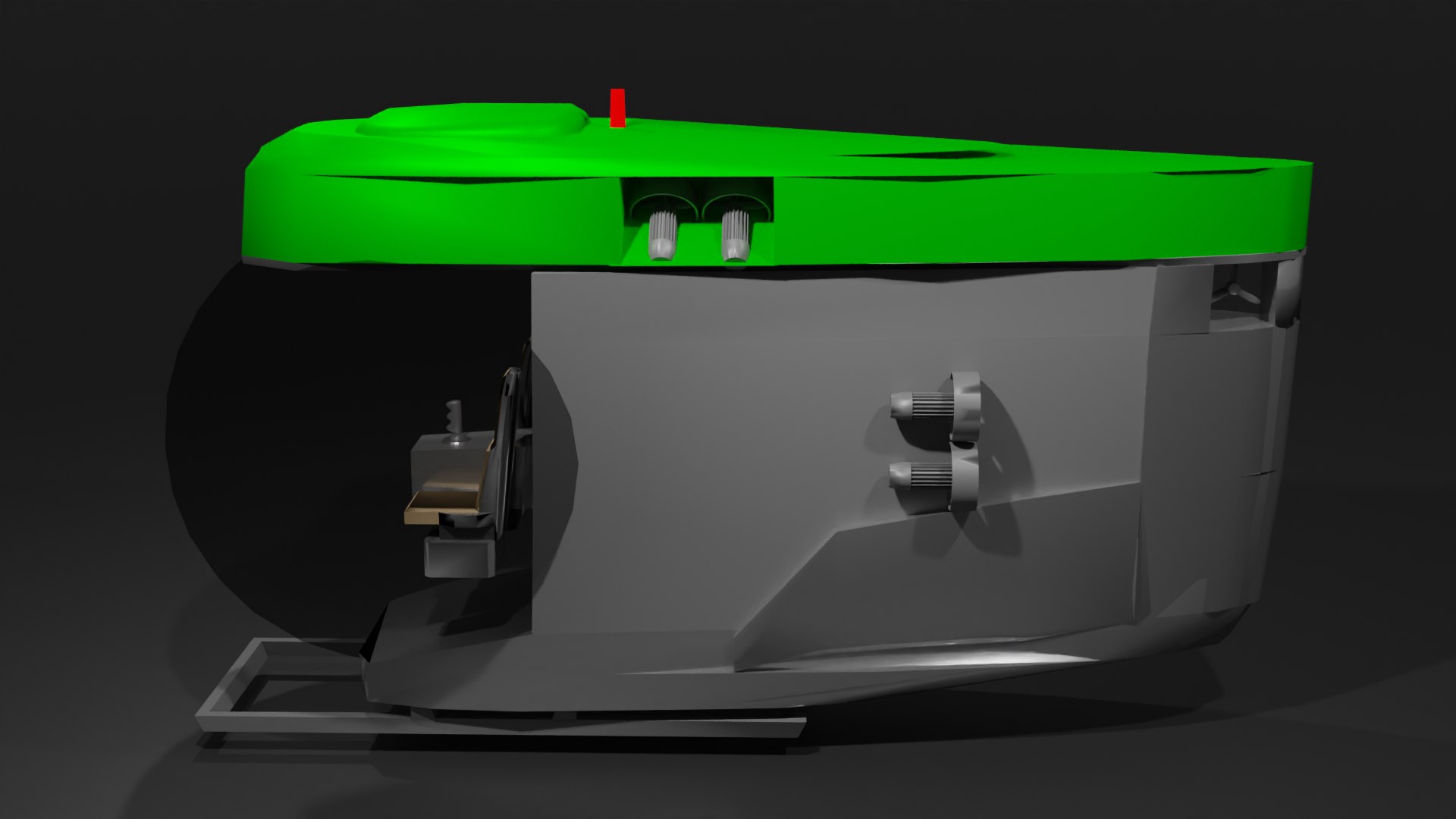 Triton 40002 Submersible 3D Model - TurboSquid 2238806
