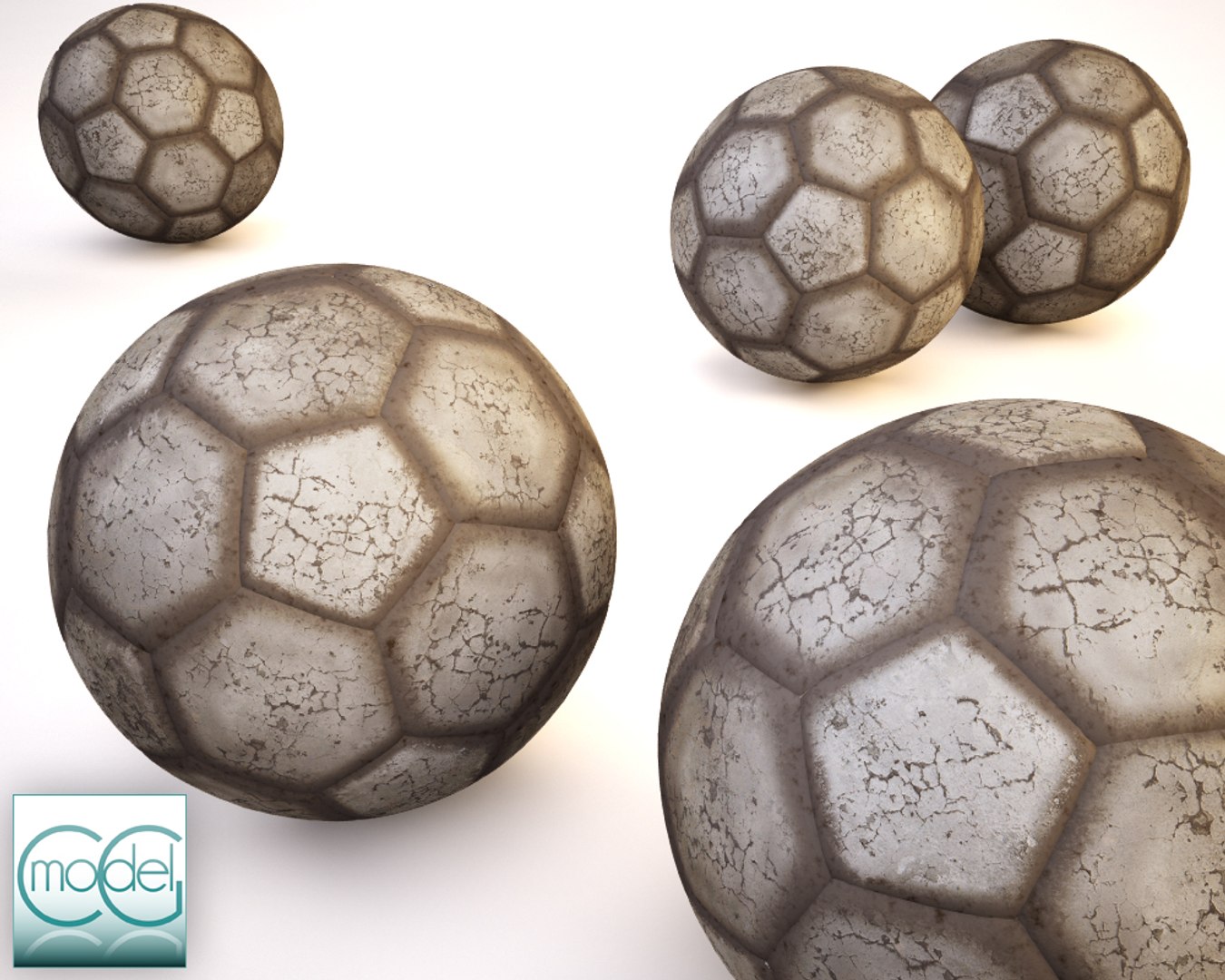 3d Balls Model