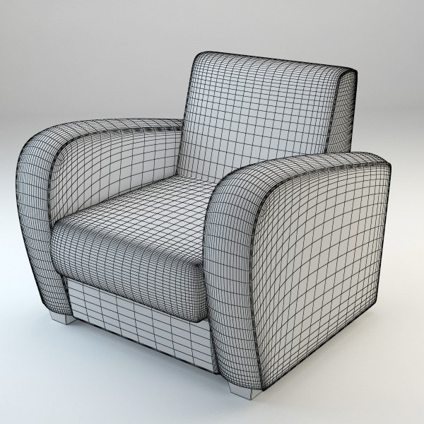 3d model lounge seating table v-ray