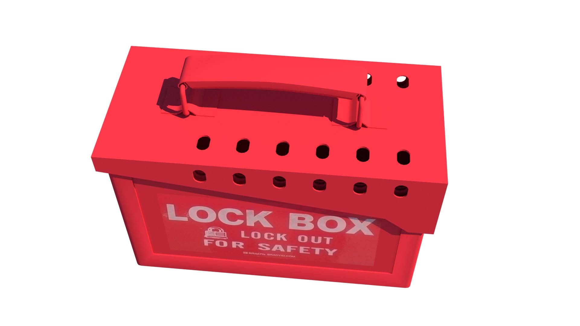 Lock Box 3D Model - TurboSquid 1949843