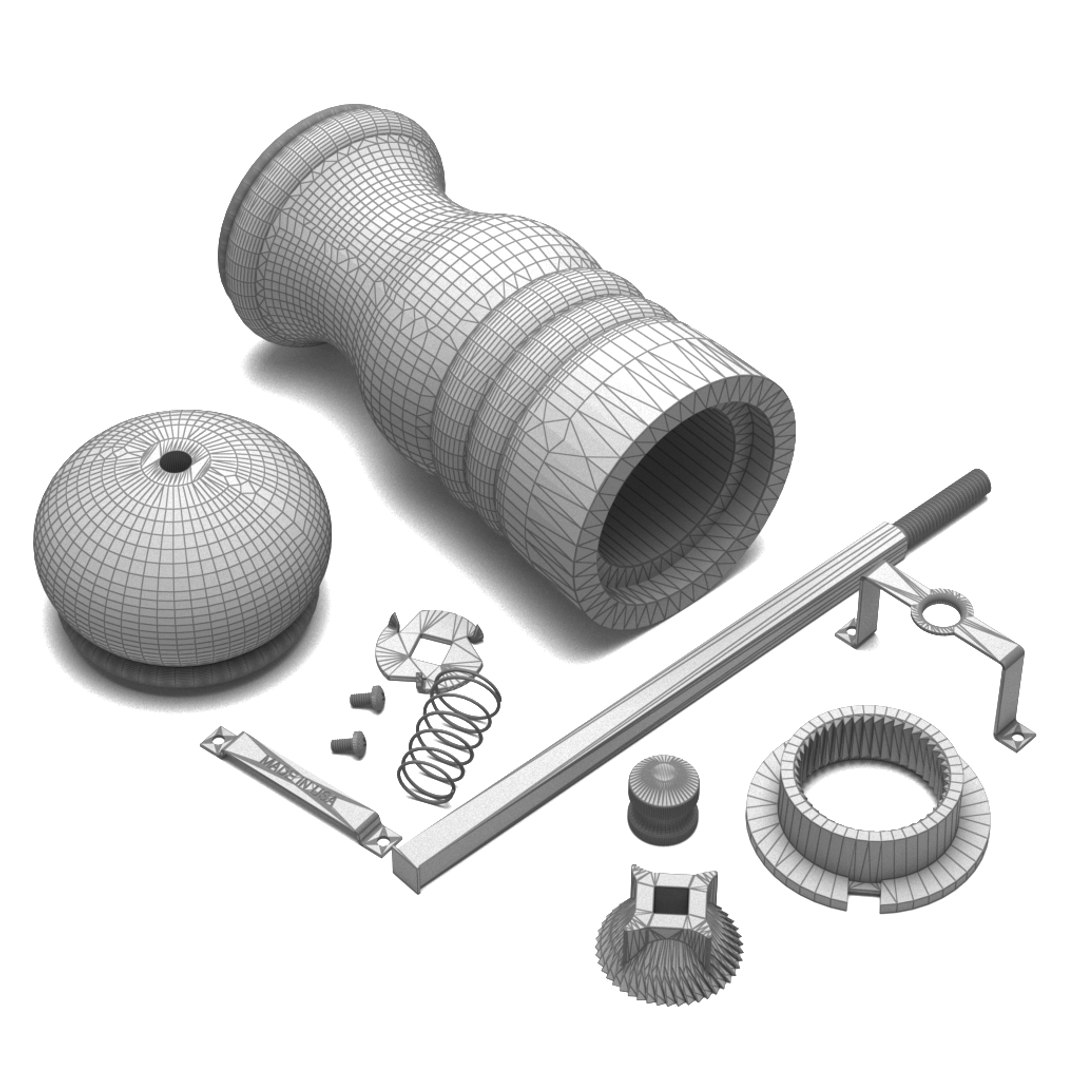Pepper Grinder 3D Model - TurboSquid 1641579