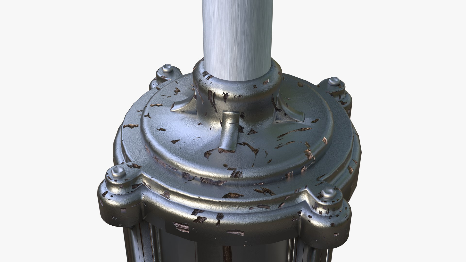3D model Junkyard-style bar stool - TurboSquid 2081077