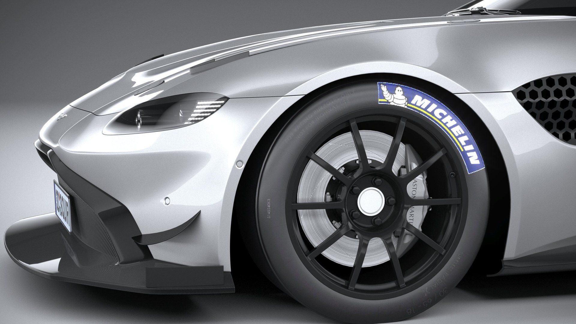 Aston Martin Vantage GT8R 2021 3D Model - TurboSquid 1839447